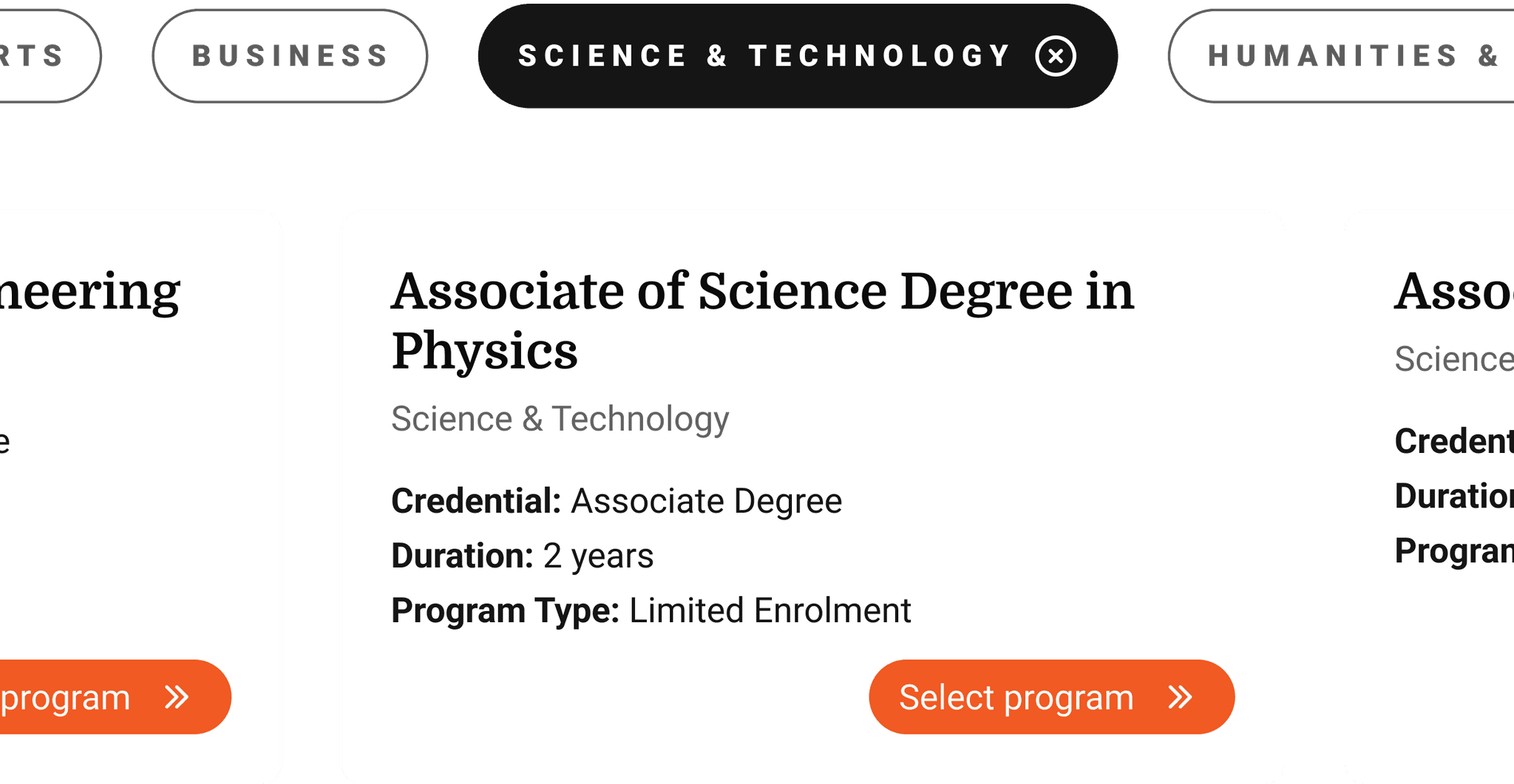 Langara's Academic Planner